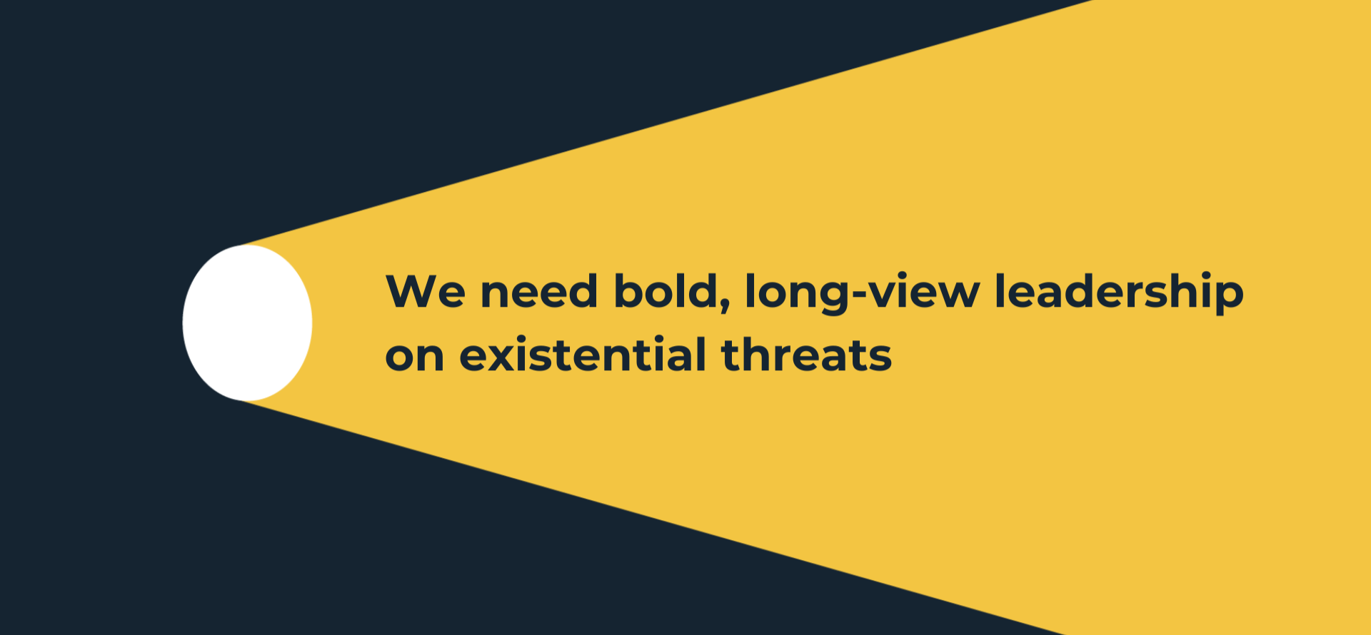 What is long-view leadership and why are Elders calling for it?