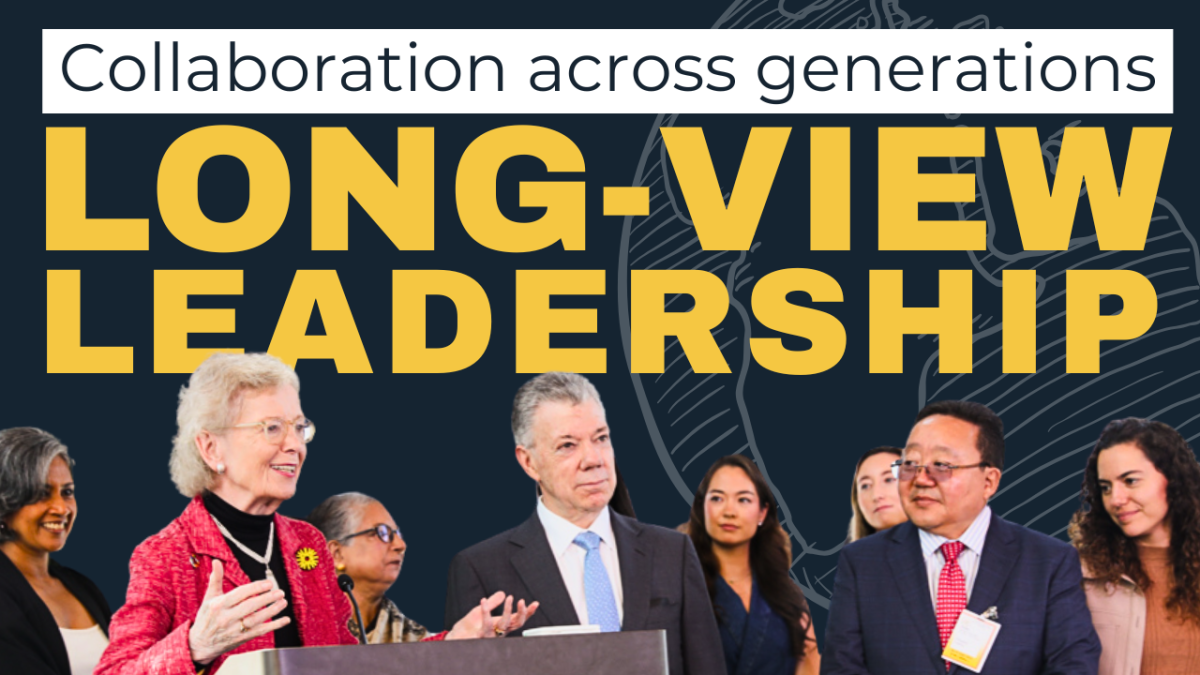 Long-view leadership: tackling crises with collaboration across generations